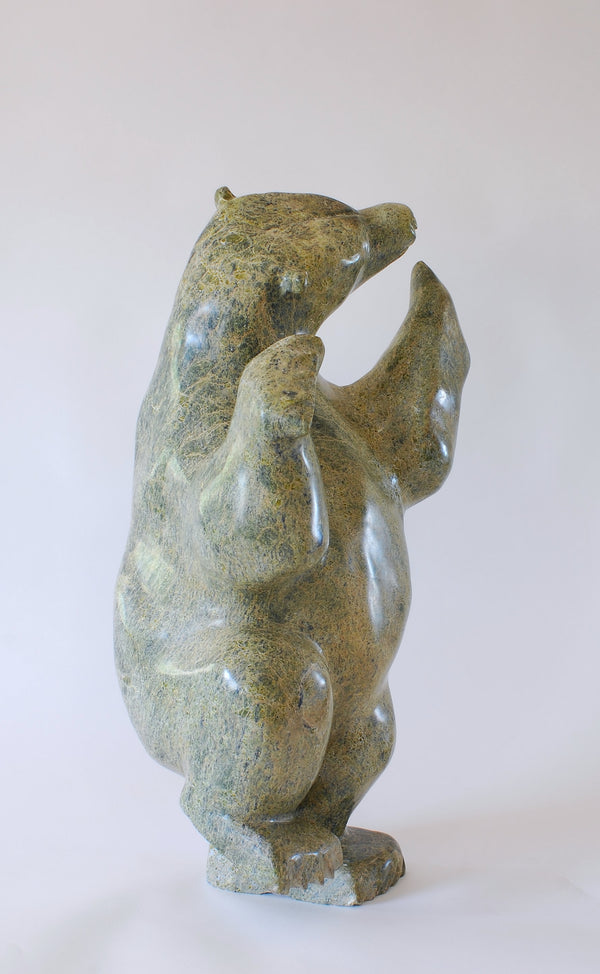 Large Dancing Bear by Enook Manomie c.1997 - Long Ago & Far Away